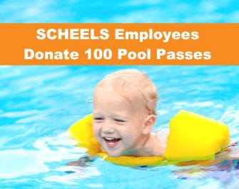 SCHEELS Employees Donate 100 Pool Passes to Fargo Youth | Fargo Parks