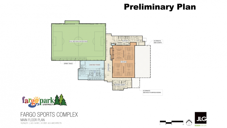 Fargo Parks Sports Center | Fargo Parks